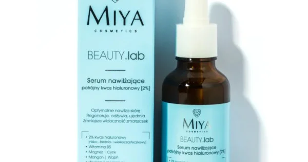 MIYA Hydrating serum with triple hyaluronic acid 2% 30ml